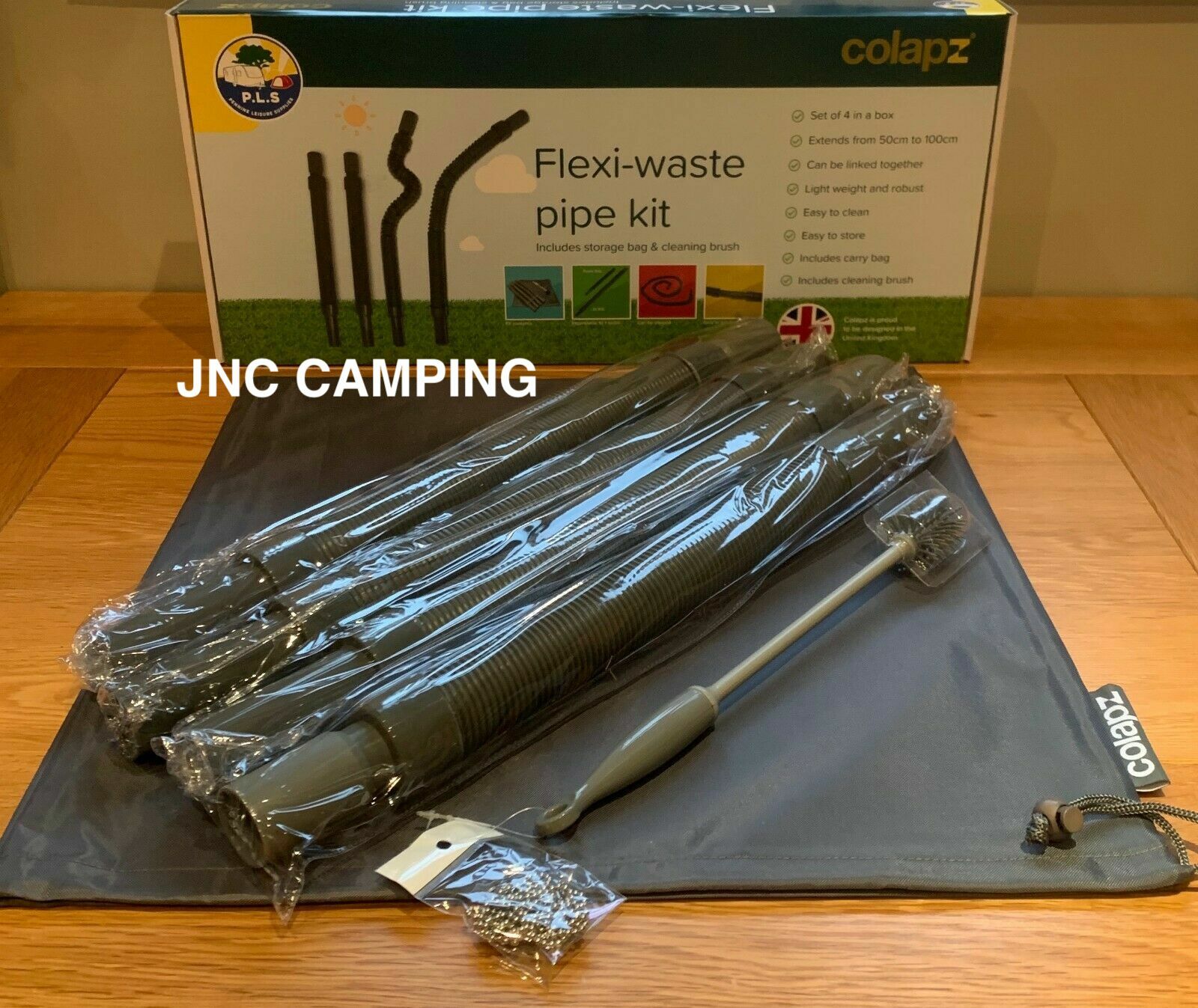 Colapz Extendable Lightweight Flexi Waste Pipe Kit For Motorhome ...
