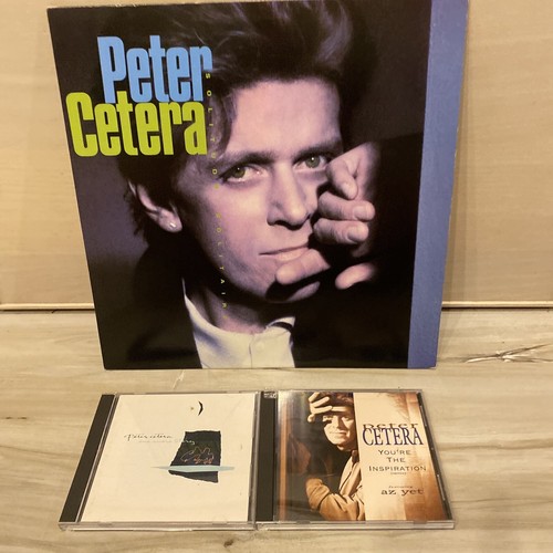 Peter Cetera LOT Solitude Solitaire LP VINYL & You’re The Inspiration ...