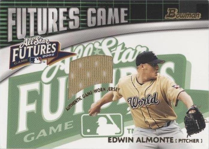 2003 Bowman - Futures Game Gear Edwin Almonte #FG-EA (MEM) for sale ...