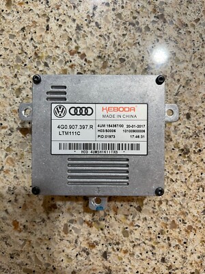 Audi Daylight Headlight Control Unit 4G0907397AA | eBay