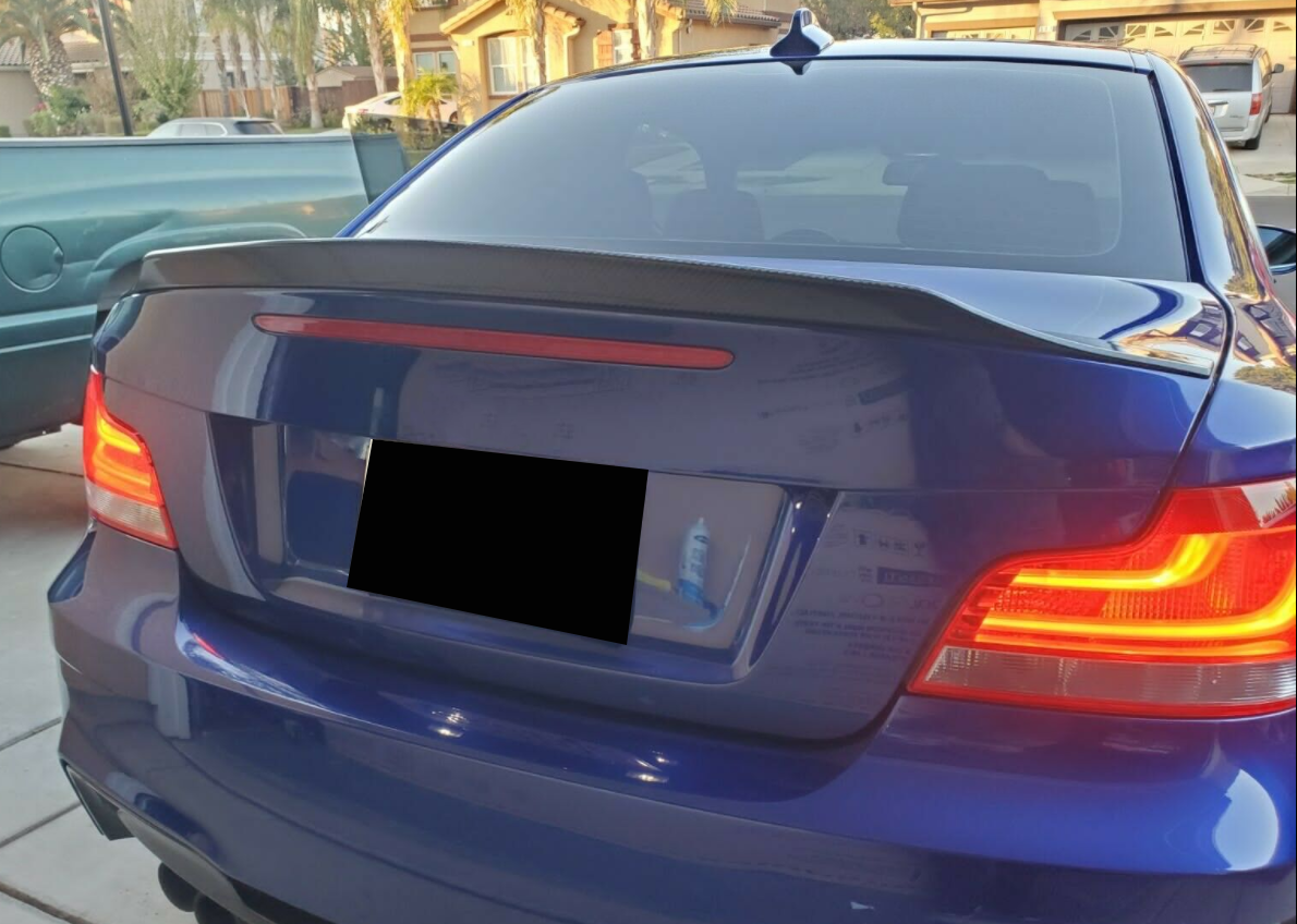 Rear Trunk Spoiler Wing For BMW E82 125i 128i 135i 1M Coupe 07-12 ...