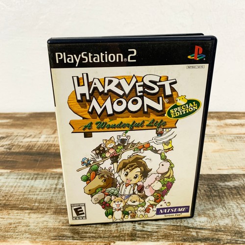 Harvest Moon: A Wonderful Life Special Edition (PlayStation PS2) CIB ...