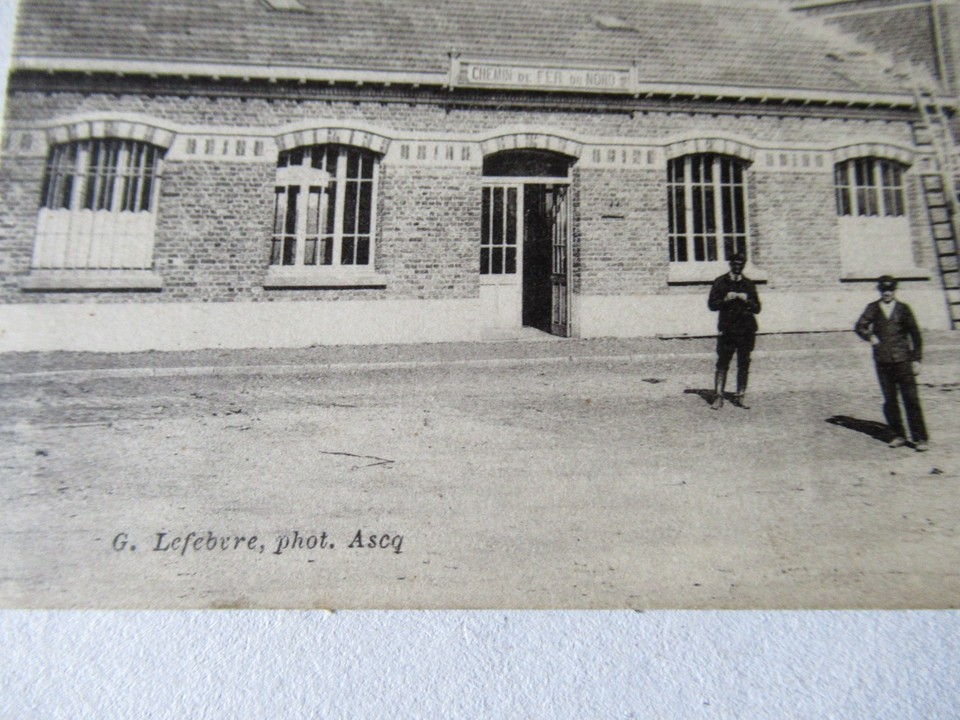 Carte postale ancienne La Gare Fretin (Nord 59) | eBay