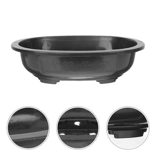 Succulent Breeding Pot 12inch 2pcs Oval Planter With Drainage Hole For ...