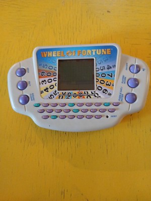 Vintage 2005 Hasbro Wheel Of Fortune Handheld Game Tested Works Great ...