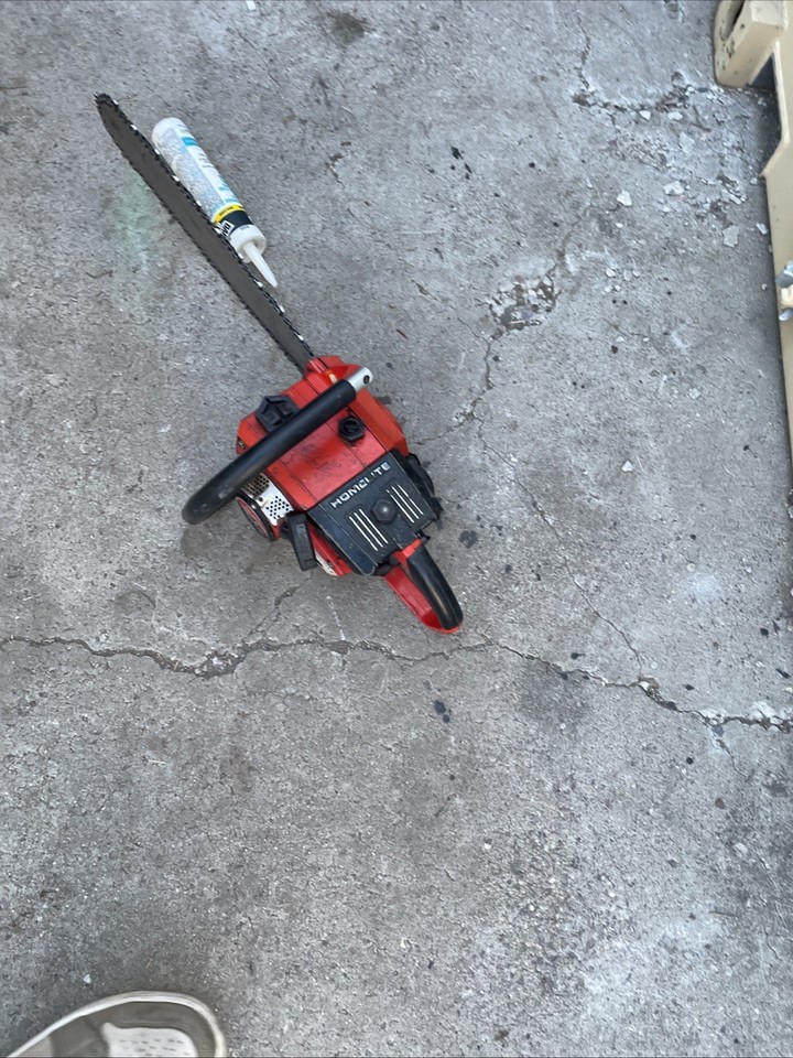 Homelite super ez automatic chainsaw rare westcoast full wrap rare ...