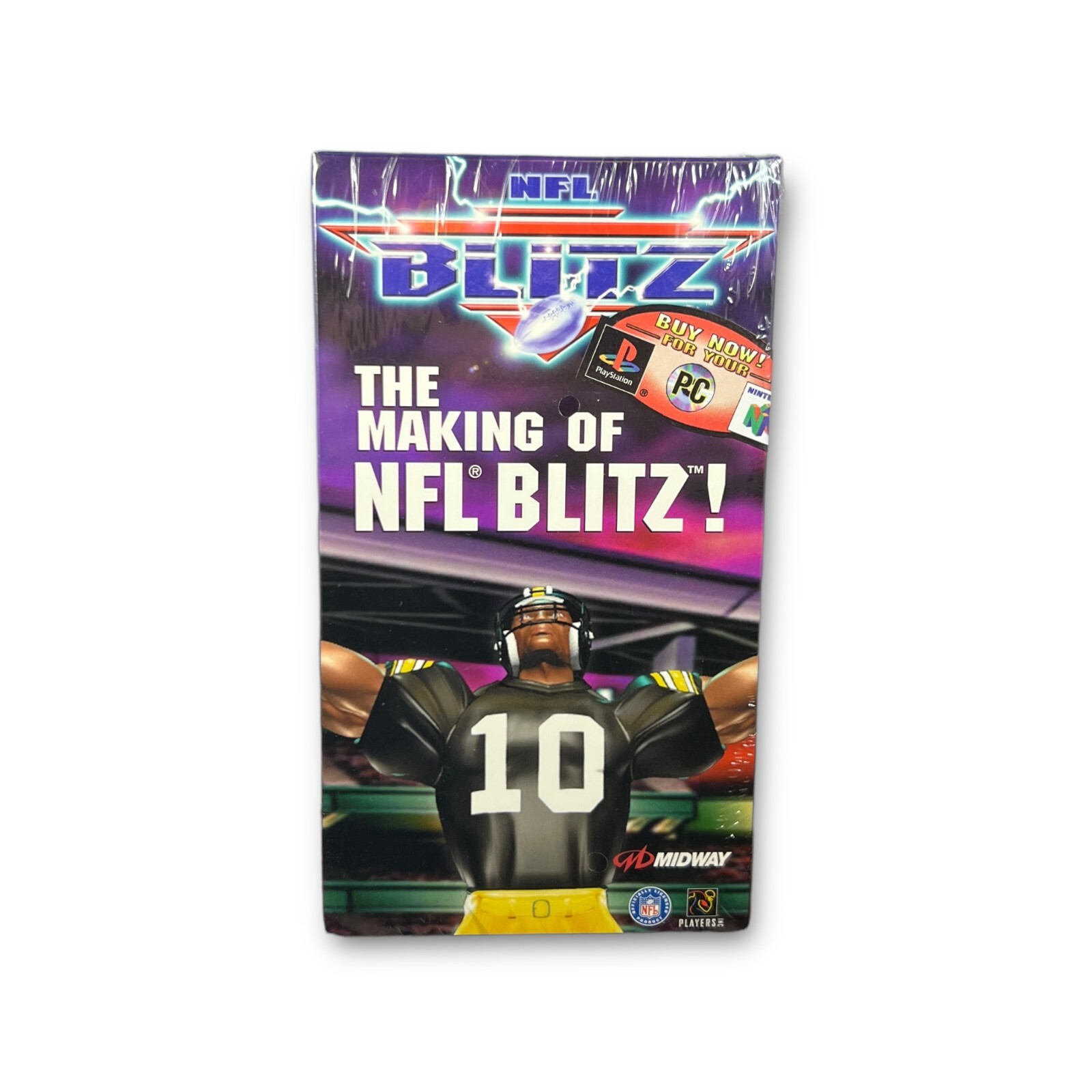 NFL Blitz - The Making Of Blitz VHS (Playstation, PC, Nintendo 64) | eBay
