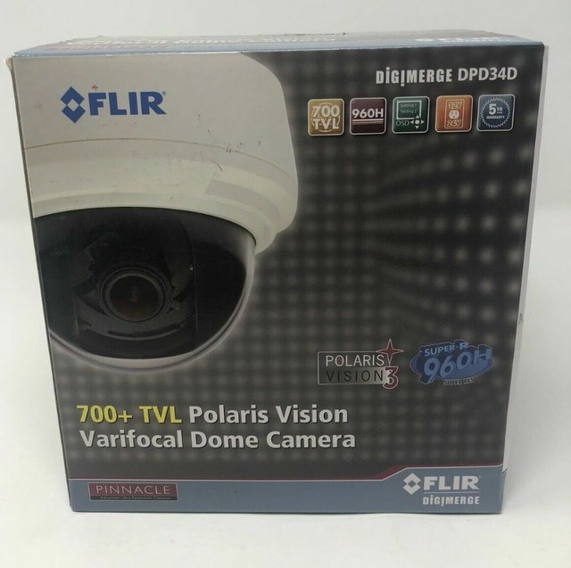 DIGIMERGE DPD34D POLARIS VISION3 VARIFOCAL DOME CAMERA 700 TVL for sale ...