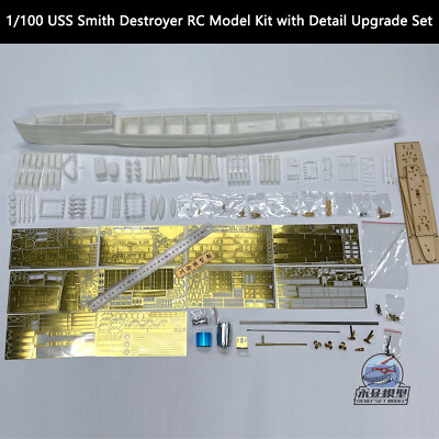 1/100 USS Smith Destroyer RC Model Kit with Detail Upgrade Set CY525 | eBay
