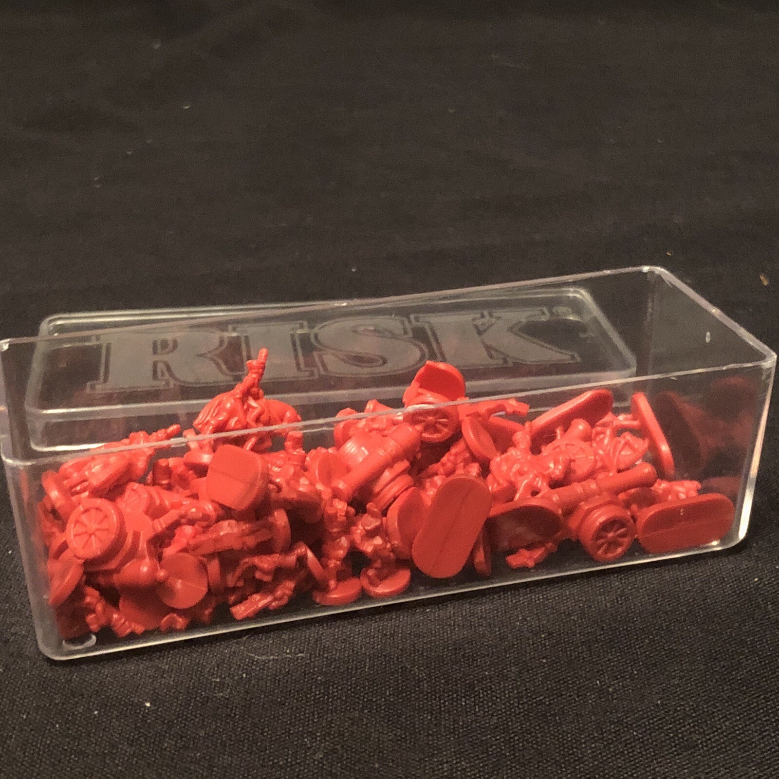 Risk 1998 Red Army lot of 58 Infantry Cavalry Artillery Game ...