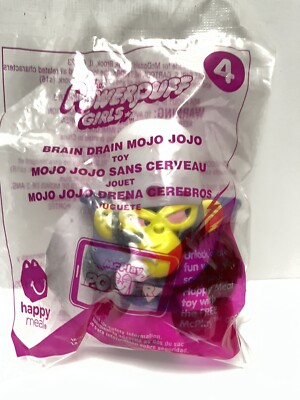 2016 McDonald's Happy Meal Toy Powerpuff Girls #4 Brain Drain Mojo Jojo ...