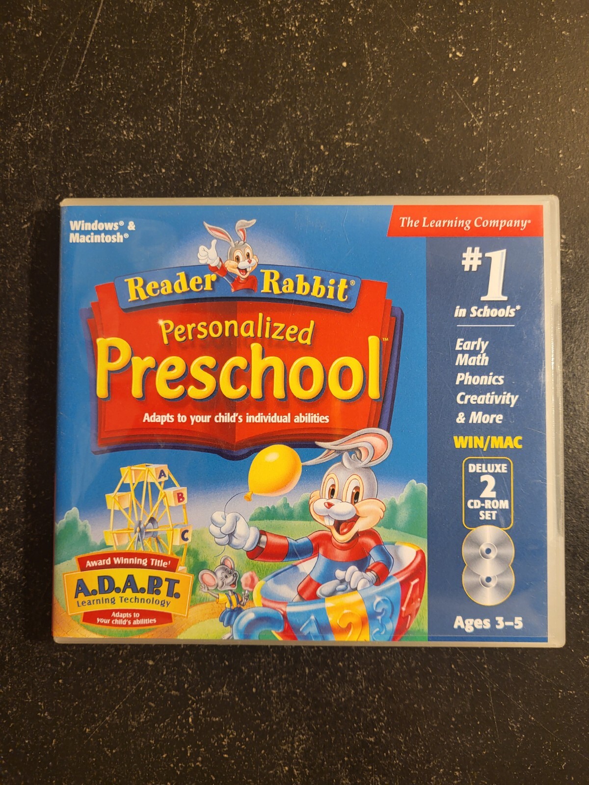 The+Learning+Company+Reader+Rabbit+Personalized+Preschool+Deluxe+for+PC ...