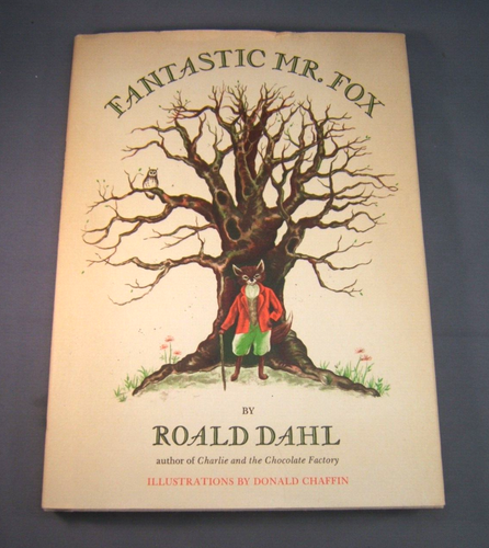 Fantastic Mr Fox Roald Dahl FIRST EDITION 1970 W/ Cover Slip Hard Cover ...