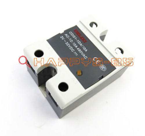 1x NEW DELIXI CDG1-1DA/10A SSR 10A480VAC Solid State Relay Input 3V ...