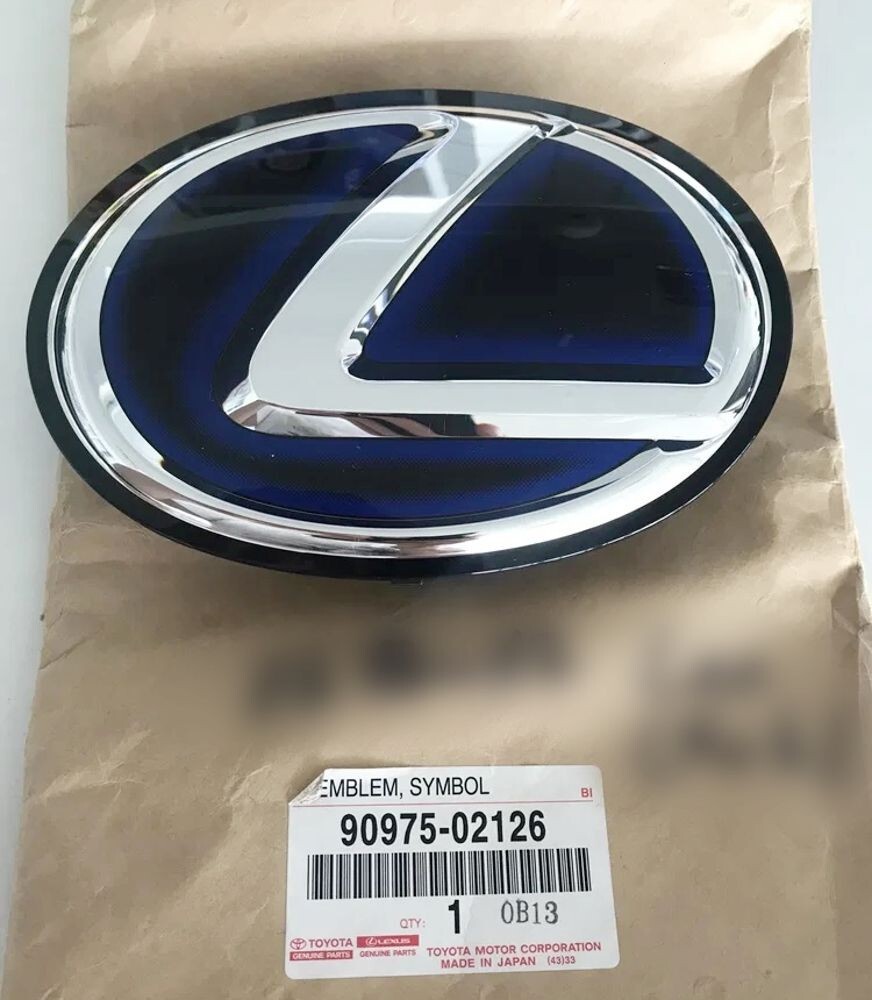 Genuine Lexus GS450H ES300H Front Grille Rear Emblem 90975-02126 90975 ...