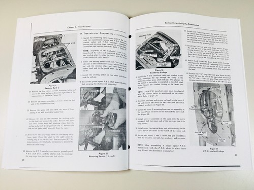 Ford Select-O-Speed Transmission Shop Service Manual 2000-4000 Tractors ...