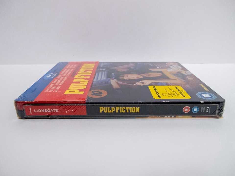 Pulp Fiction Blu-ray Limited Edition Steelbook Play.Com Exclusive ...