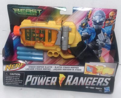 Nerf Power Rangers Beast Morphers Striker Morpher Blaster Hasbro | eBay