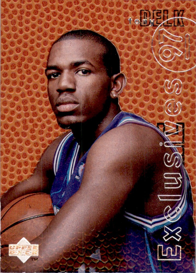 1997-98 Upper Deck Tony Delk Charlotte Hornets #R17 | eBay