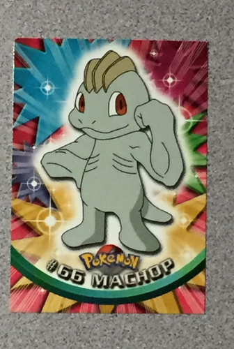 TOPPS - POKEMON #66 MACHOP 1999 TV ANIMATION EDITION LP/NM | eBay