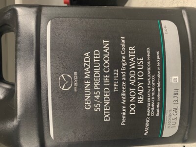 MAZDA Genuine OEM MAZDA COOLANT FL22 0000-77-508F-20 | eBay