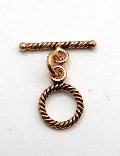 16 Sets 10X18mm Bali Toggle Clasp Oxidized Copper Jewelry Making clasp ...