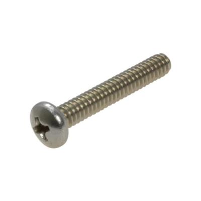 Pack Size 100 Pan Head Machine 8-32 UNC x 1/2" Stainless G304 Screw ...