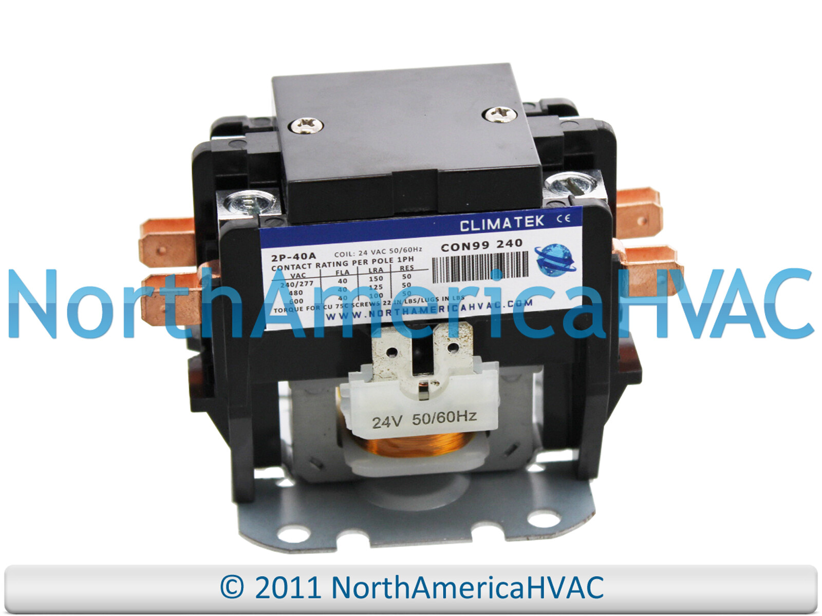 24 volt Contactor Relay Fits Janitrol Goodman CONT2P040024V ...