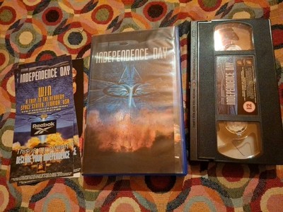Independence Day (VHS 1996) Hologram Collectors Will Smith, Jeff ...