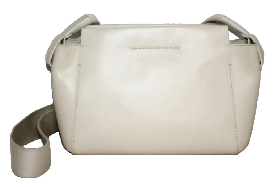 EVERLANE Mini Form Crossbody Shoulder Bag in Bone Ivory Off White ...