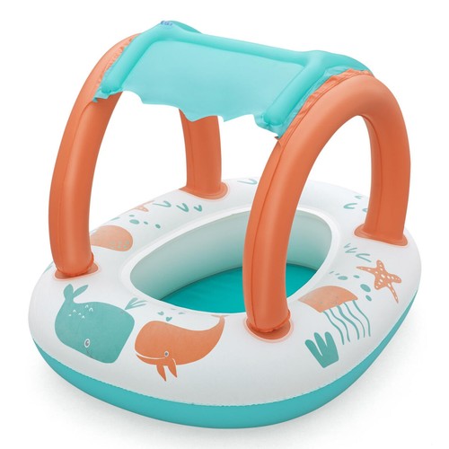 Bestway Inflatable Kids Boat Comfort 84x67 cm +3 Years Beach Pool 34203 ...