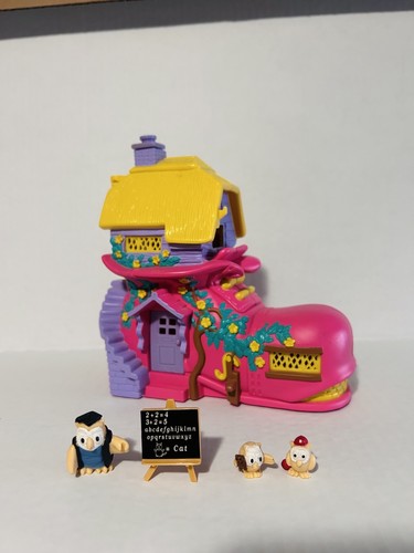 Teeny Weeny Mini Families Owl School Playset 1995 Vivid Imaginations ...