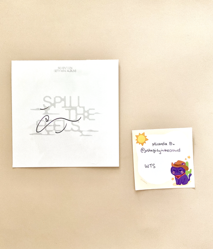 WONWOO SEVENTEEN SIGNATURE - 12th mini album 'Spill the Feels' | eBay