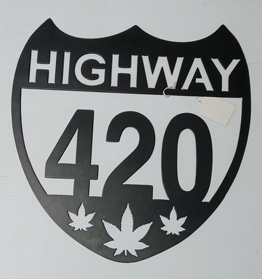 Highway 420 Metal Sign | eBay