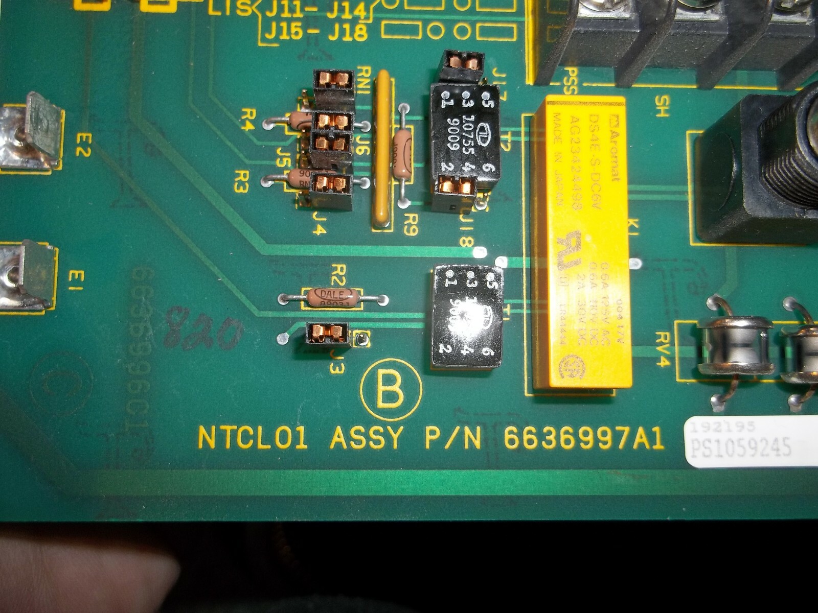 BAILEY NTCL01 NETWORK 90 COMMUNICATION LOOP PLC MODULE 6636997A1 (WL7-3 ...