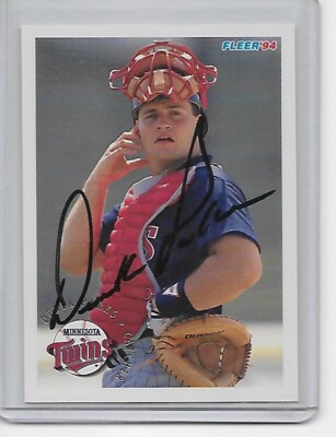 Baseball Card IP auto DEREK PARKS Minnesota Twins 1994 Fleer | eBay