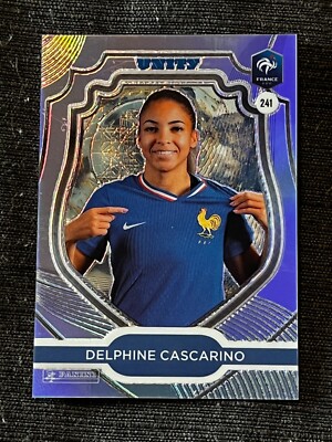 CARTE PANINI FRANCE BLEU COLLECTIF 2025 UNITY DELPHINE CASCARINO # 241 ...