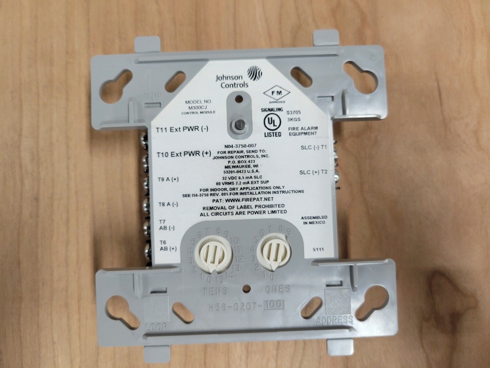 Johnson Controls/IFC Branded M300CJ Supervise Control/Signal Module | eBay