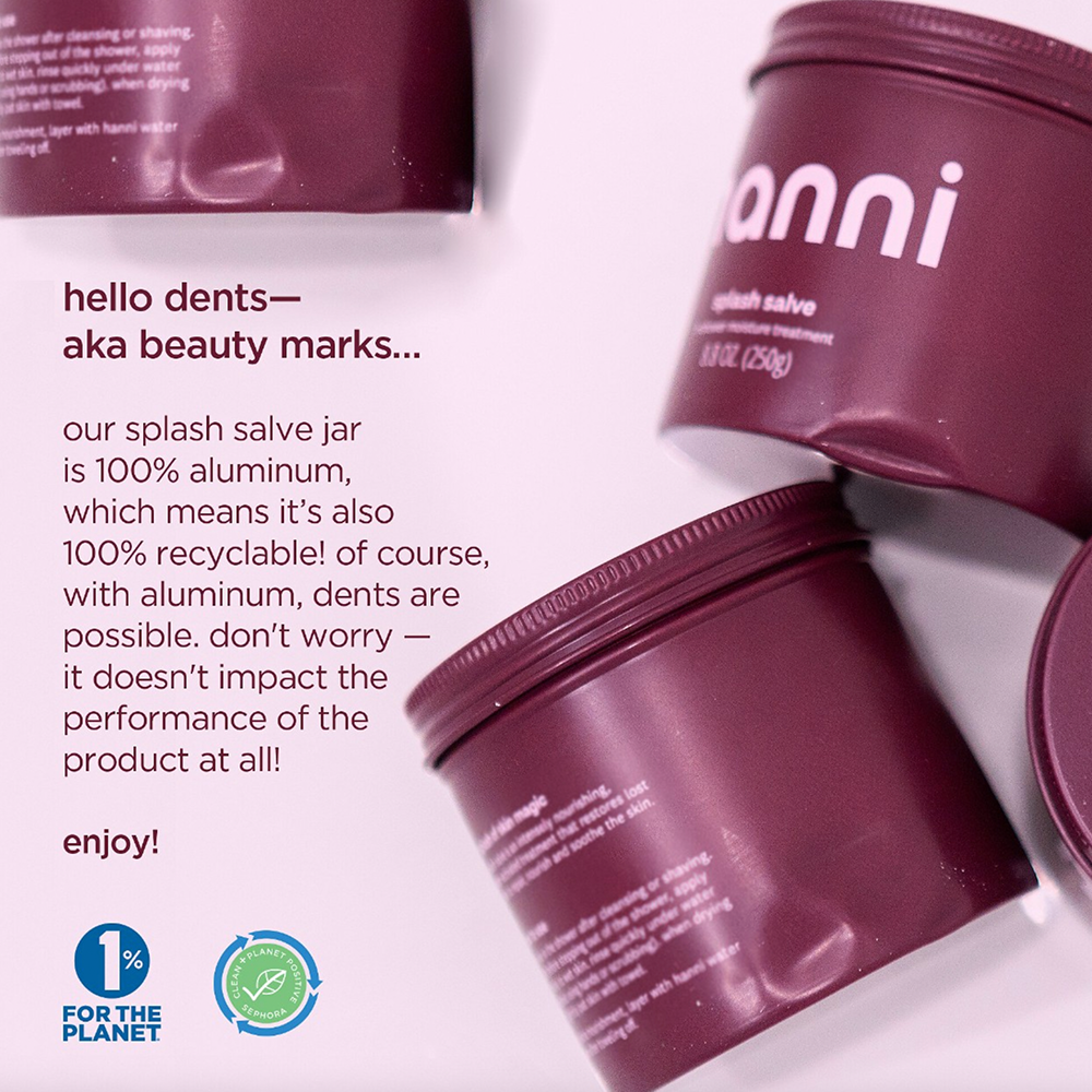 Hanni Splash Salve In-Shower Body Moisture Treatment, Best for Dry Skin ...