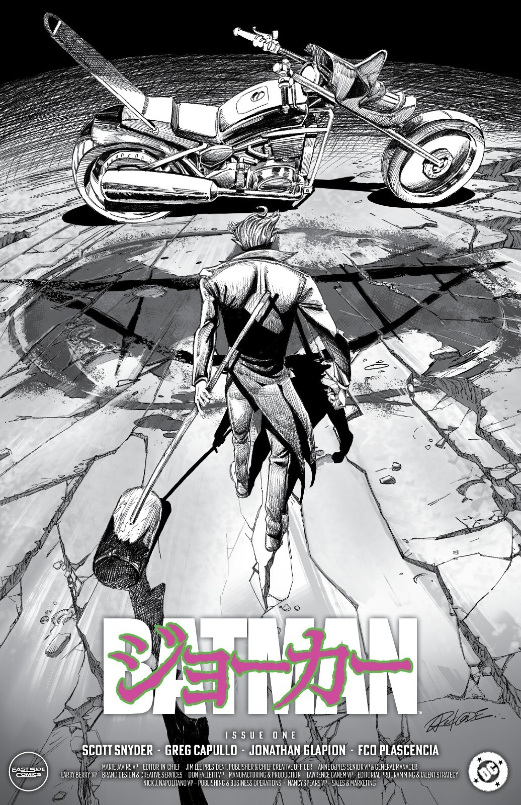 BATMAN (NEW 52) #1 REDCODE MEGACON 2025 EXCL AKIRA JOKER B&W HOMAGE ...