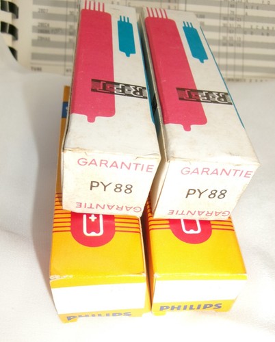 LOT RADIO TSF 4x LAMP PY88 30AE3 RFT & PHILIPS TUBE TESTED STRONG NOS ...