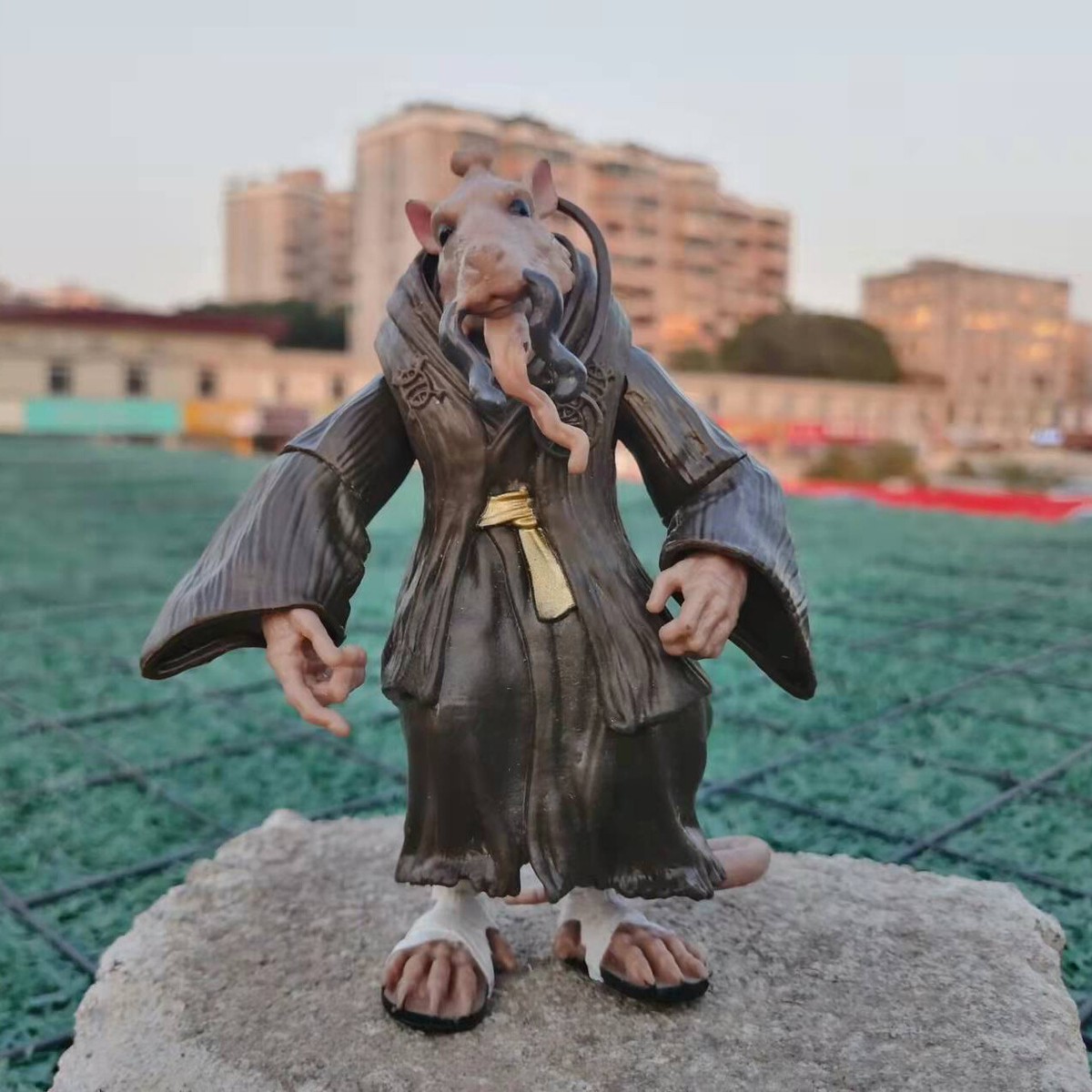 Tmnt 2014 Concept Art Splinter Splinter Teaching The Baby Turts