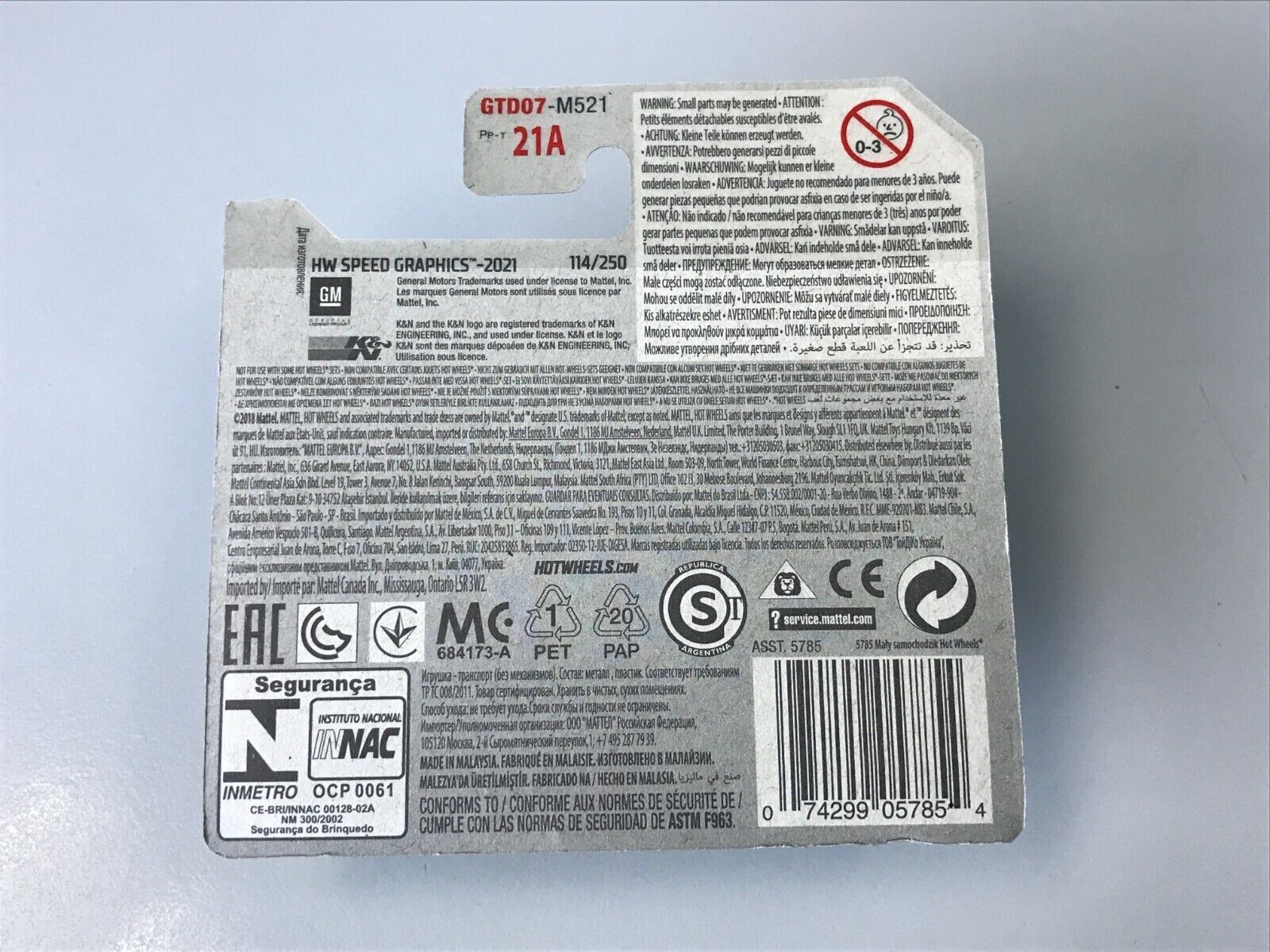 Defect Hot Wheels 2021 STH Super Treasure Hunt Short Card Corvette C7 ...