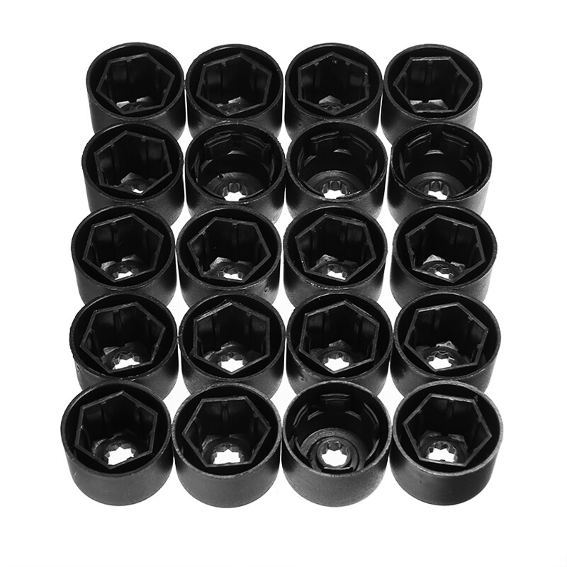 20Pcs 17mm Car Wheel Nut Bolt Dust cover Tire Screw Cover Cap | eBay