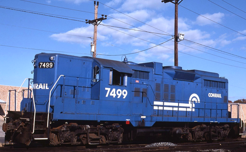 Original Slide: Conrail GP18 7499 - ex Lehigh Valley | eBay