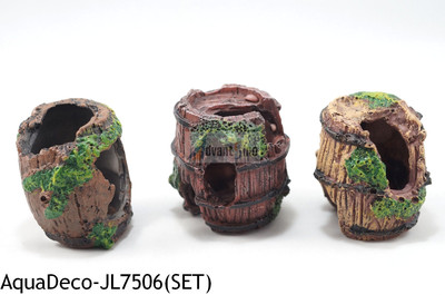 Miniature 2" Resin Broken Barrel Decoration/ Ornament Piece/Set(SHIP ...