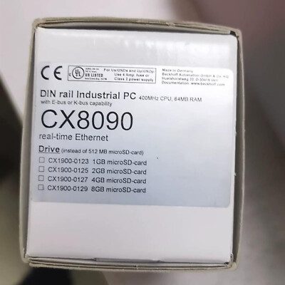 BECKHOFF PLC Module CX8090 Fast shipping via DHL or FedEx | eBay
