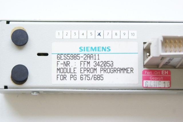 Pg605 Programmiergerät Siemens online kaufen | eBay