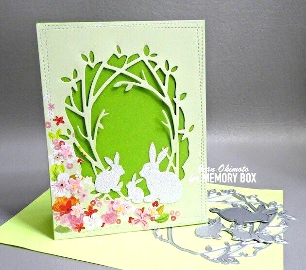 Memory Box Gentle Bunny Craft Die | eBay