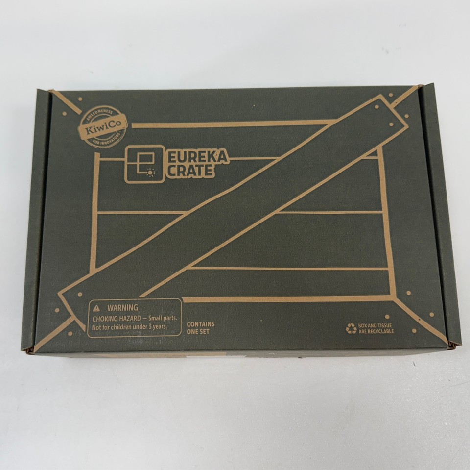 Kiwi Co Eureka Crate Build Your Own Articulated Desk Lamp Kit New Open ...